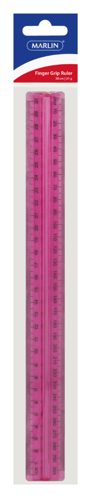 MARLIN FINGER GRIP RULERS 30CM - Park Avenue Stationers