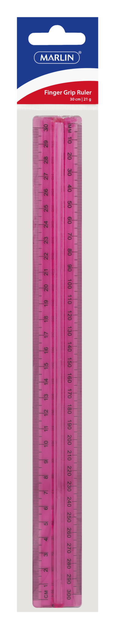 MARLIN FINGER GRIP RULERS 30CM - Park Avenue Stationers