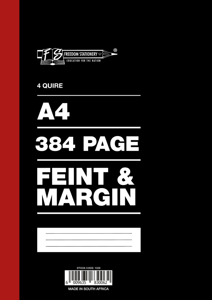 4 QUIRE / 384 PAGES A4 COUNTER - Park Avenue Stationers