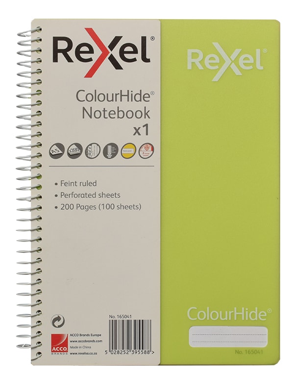 A 5 Notebook Feint Ruled Perf - Park Avenue Stationers