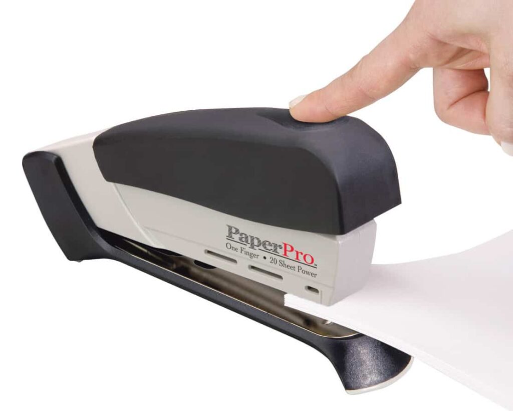 Bostitch Paperpro 1108 Desktop Full Strip Stapler Black Grey 25Sheet ...