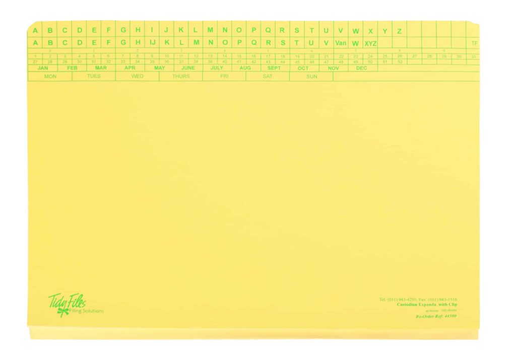 Tidy Files - EXPANDA FILE WITH DISPO CLIP (50MM)PACK OF 25 - Park ...