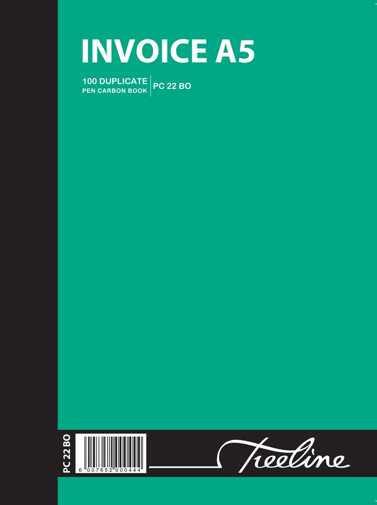 Pen Carbon Book Duplicate Invoice 450 Bo - Park Avenue Stationers