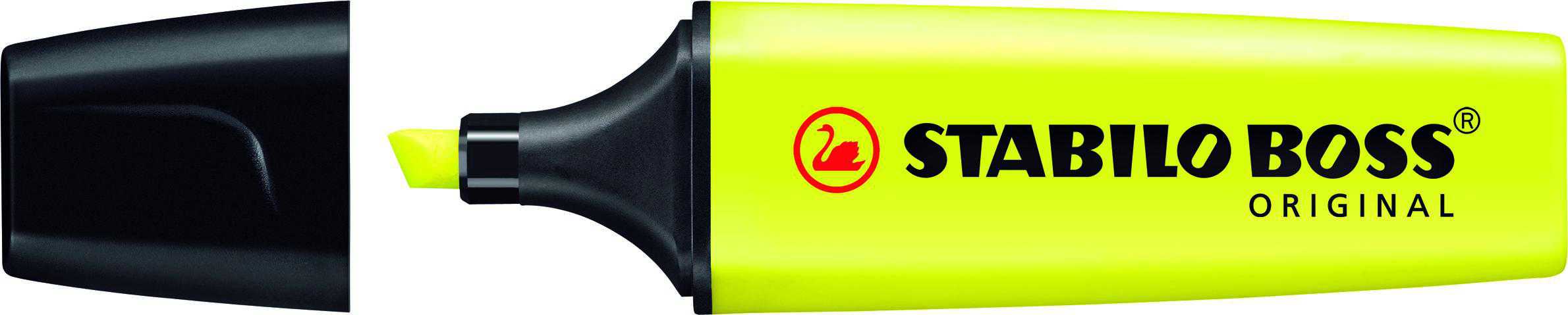 STABILO BOSS Original Highlighter: Yellow Each - Park Avenue Stationers
