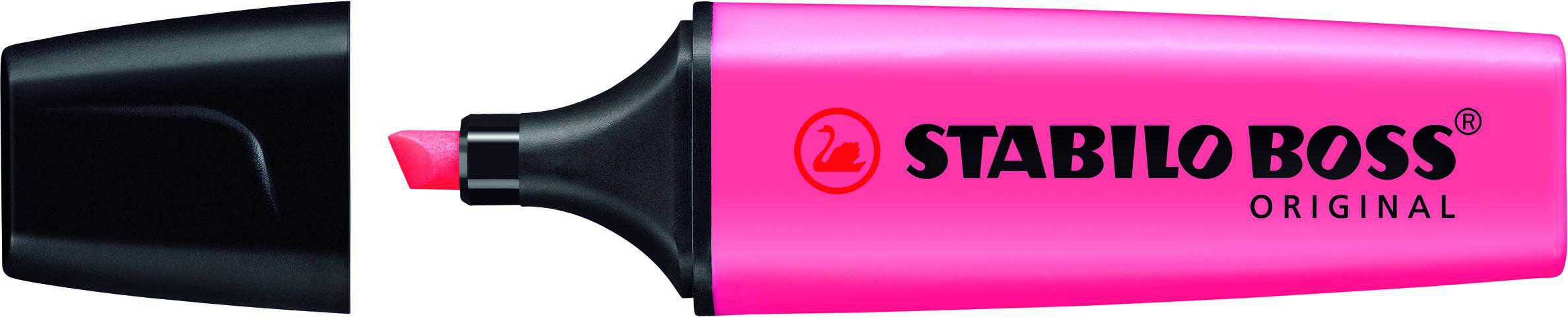 STABILO BOSS Original Highlighter: Pink Each - Park Avenue Stationers