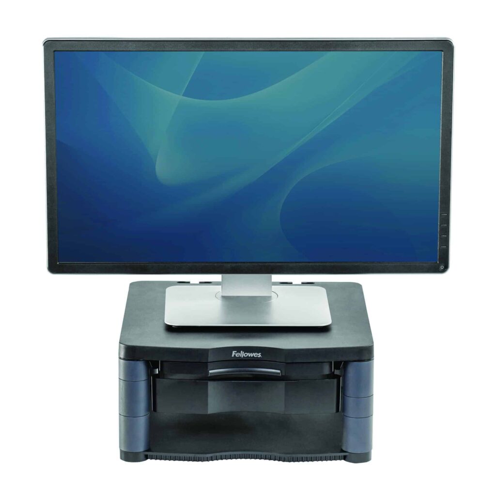 Premium Monitor Riser Plus (Graphite) - Park Avenue Stationers
