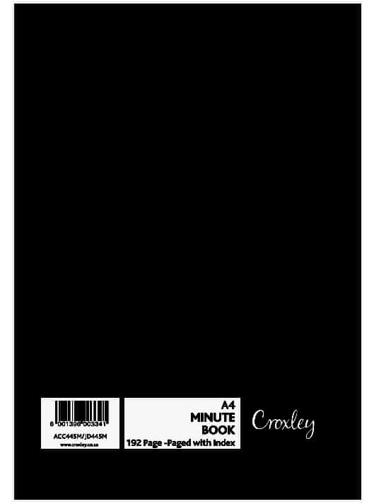JD478 Analysis Petty Cash Full Bound A4 Each - Park Avenue Stationers