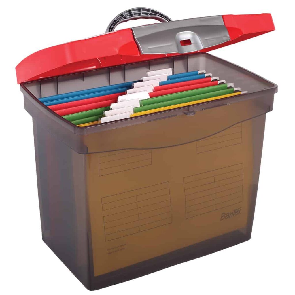 Bantex Portable Suspension File Case - Park Avenue Stationers