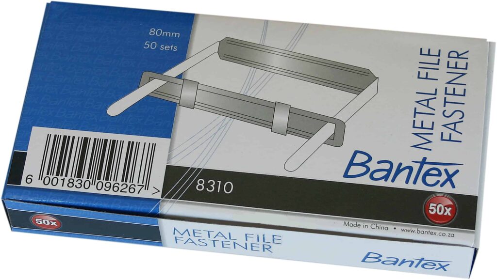 Bantex METAL FILE FASTENERS - Park Avenue Stationers
