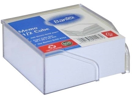 Memo Cube Refil +Refil White - Park Avenue Stationers
