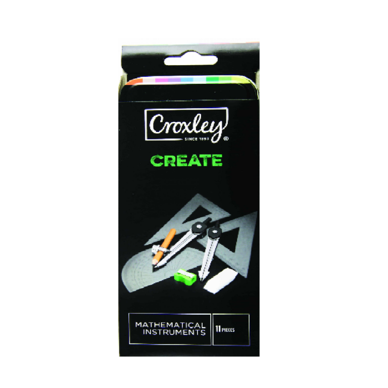 CROXLEY Maths Set 11 Piece Each - Park Avenue Stationers