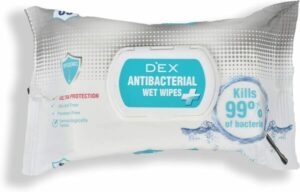 DEX WET WIPES(50'S)ANTIQUE - Park Avenue Stationers