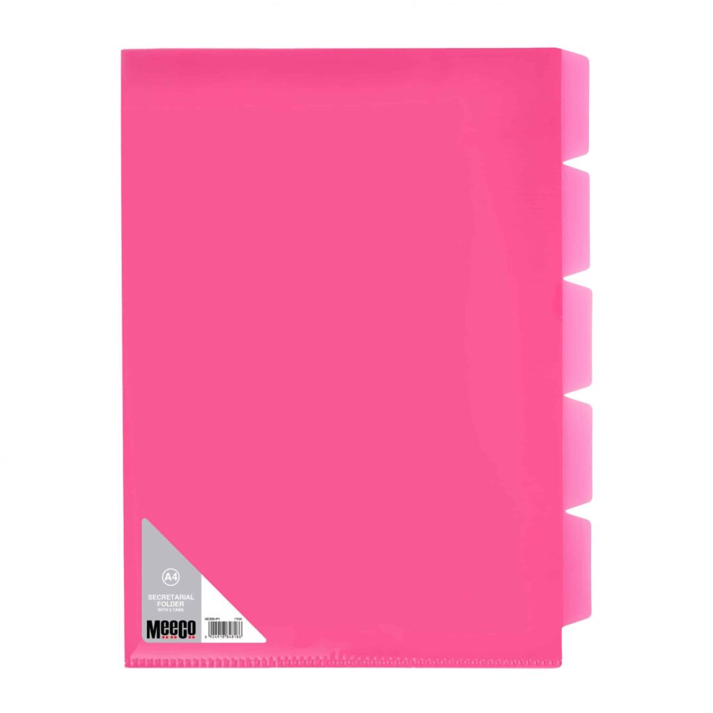 Secretarial Folder A4 With 5 T - Park Avenue Stationers