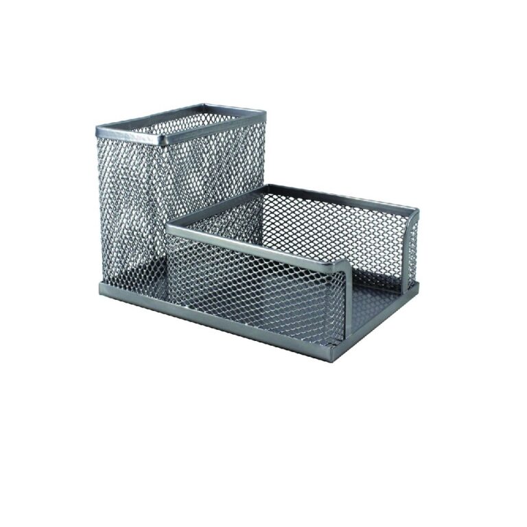 Mesh Wall Pocket File 5-1 Black - Park Avenue Stationers