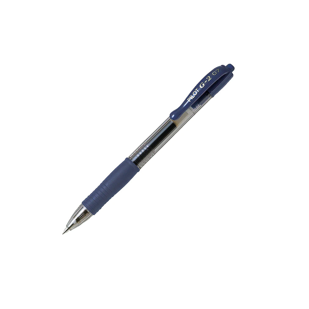 Pilot Pen BL-G2 07 Stylus Retractable gel rollerball pen Gray Barrel ...