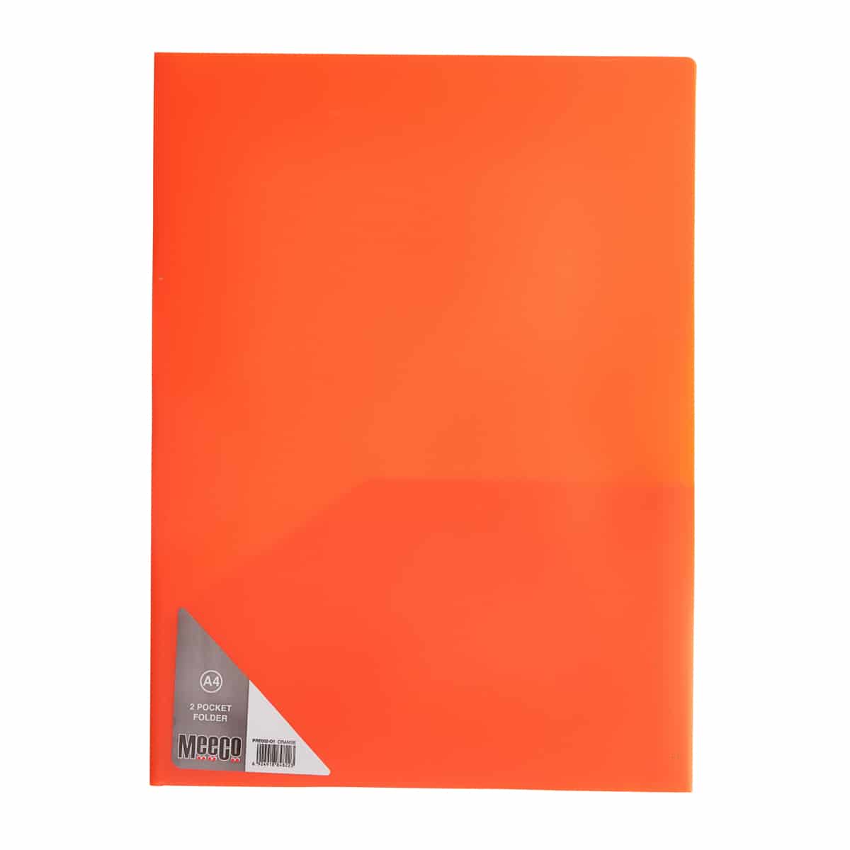 2 POCKET FOLDER A4 ORANGE - Park Avenue Stationers