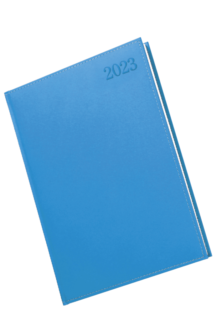 A4 Diary Page A Day Perimetre Stitch 2024 Turquoise - Park Avenue ...