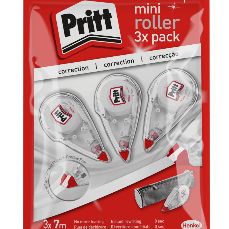 Pritt Mini Correction Rollers - Park Avenue Stationers