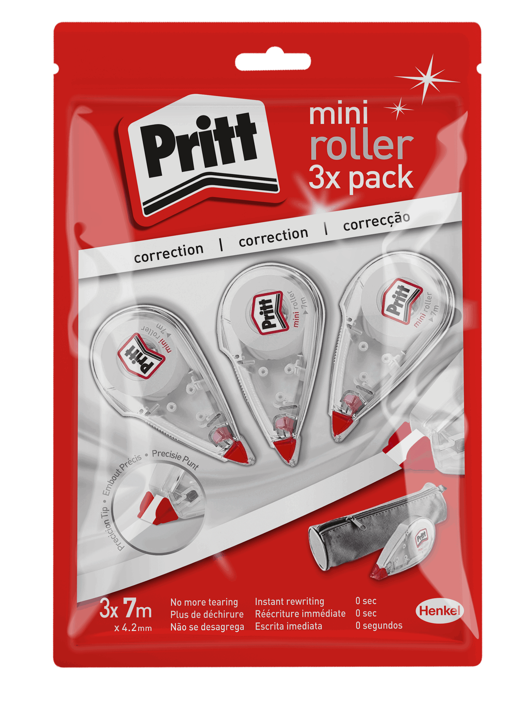 Pritt Correction Rollers x 3 - Park Avenue Stationers