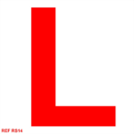 Learner Driver Sign 150X150 - Park Avenue Stationers