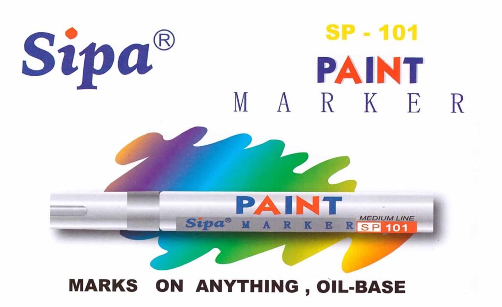 Sipa Paint Marker Green - Park Avenue Stationers