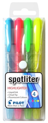 Pilot Spotliter Wallet of 4 - Park Avenue Stationers