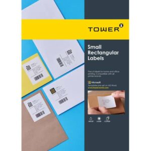 8-UP A4 (70x101mm) W103 White Inkjet-Laser Printable Labels 100's ...