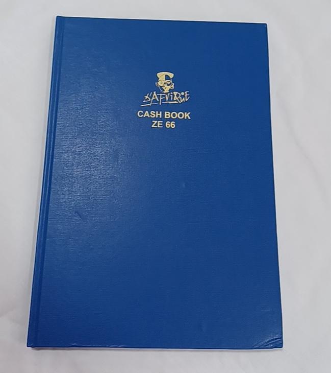 Ze66 A4 2q Cash Book -Dafrique - Park Avenue Stationers