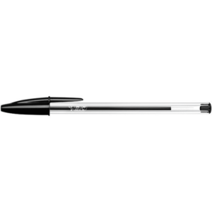 BIC CRYSTAL XTRA LIFE MED BLACK BALLPEN - Park Avenue Stationers