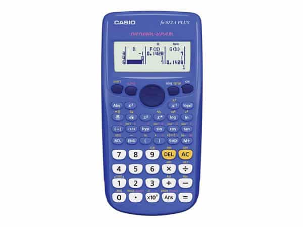 CASIO FX82ZA+ CALCULATOR BLUE - Park Avenue Stationers