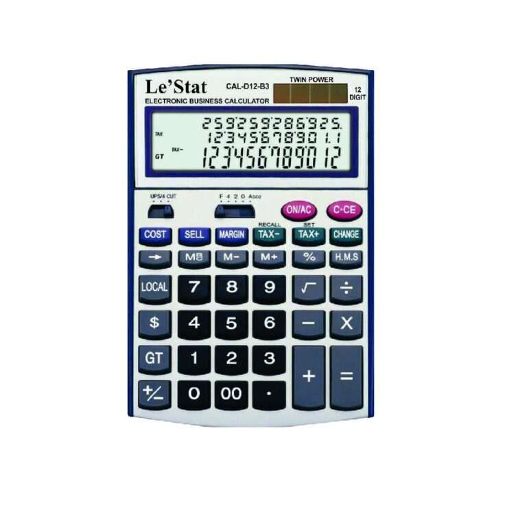 Sharp El231lb 8d Elec Calculator - Park Avenue Stationers