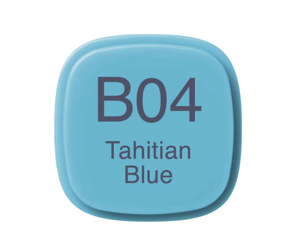 Copic Pro. Marker B04 Tahtian Blu - Park Avenue Stationers