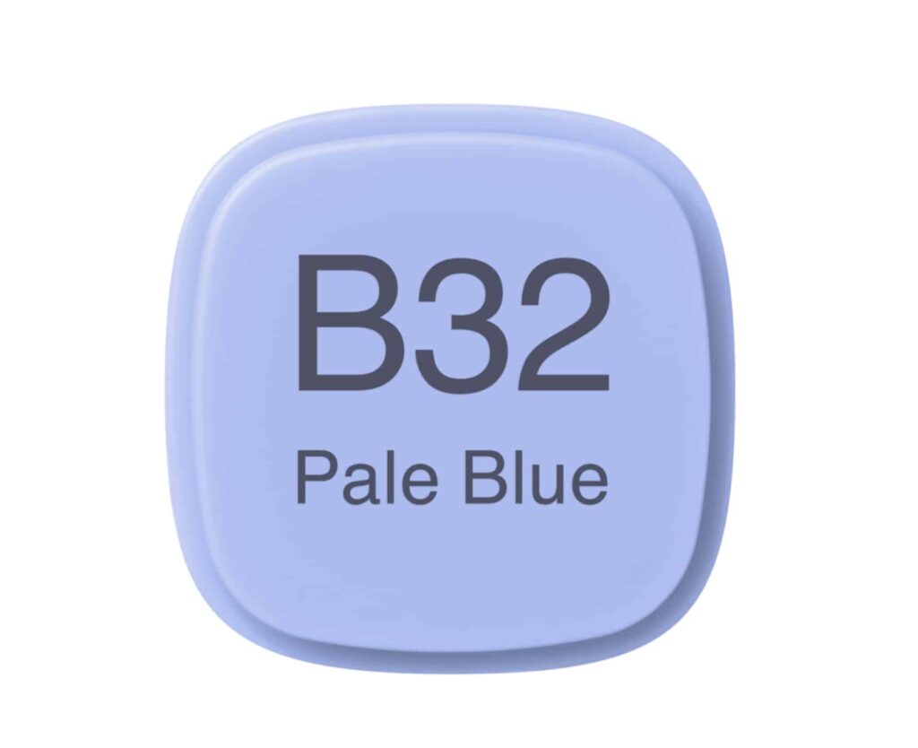 Copic Pro. Marker B32 Pale Blue - Park Avenue Stationers