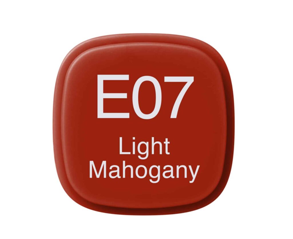 Copic Pro. Marker E07 L/mahogany - Park Avenue Stationers