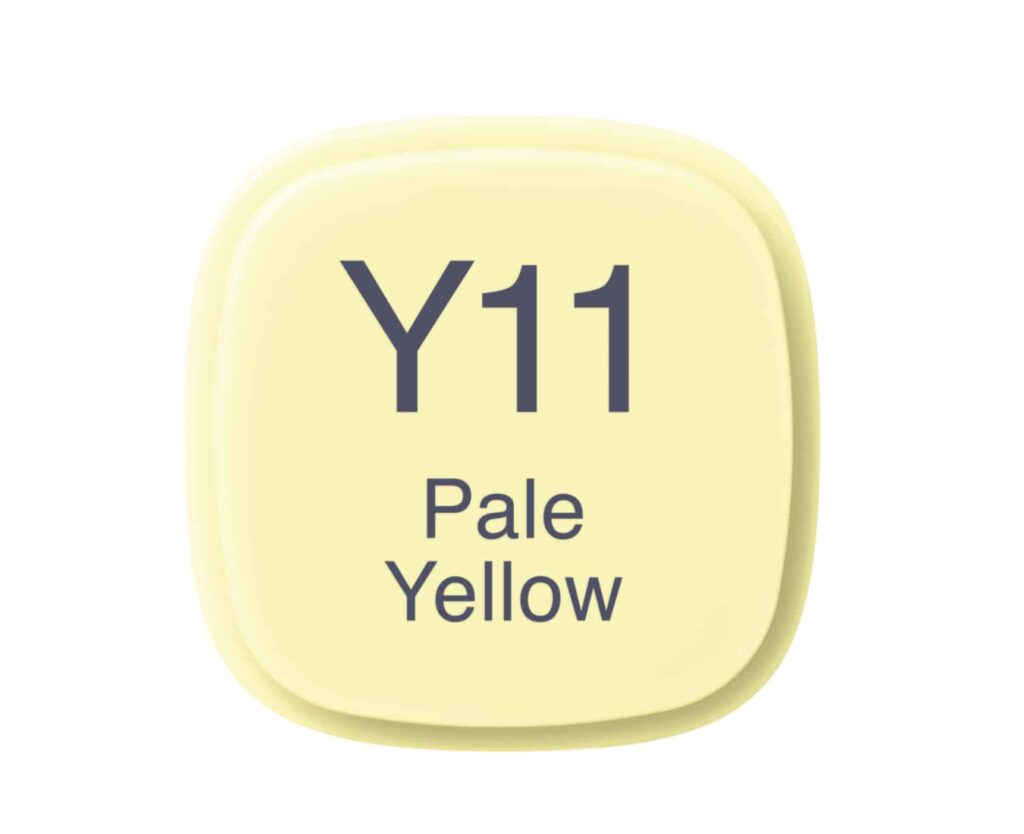 Copic Pro. Marker Y11 Pale Yellow - Park Avenue Stationers