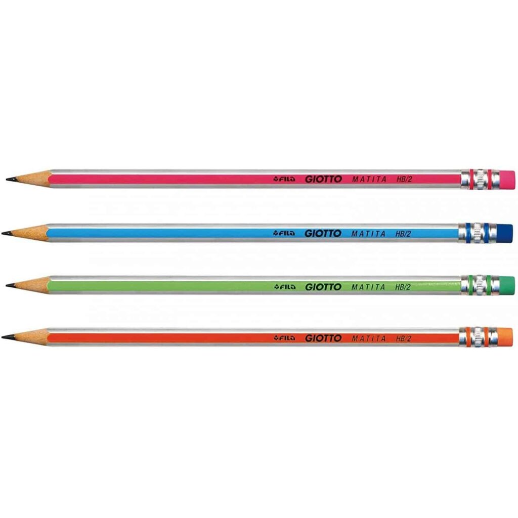 Giotto Pencil Hb+Eraser (12) - Park Avenue Stationers