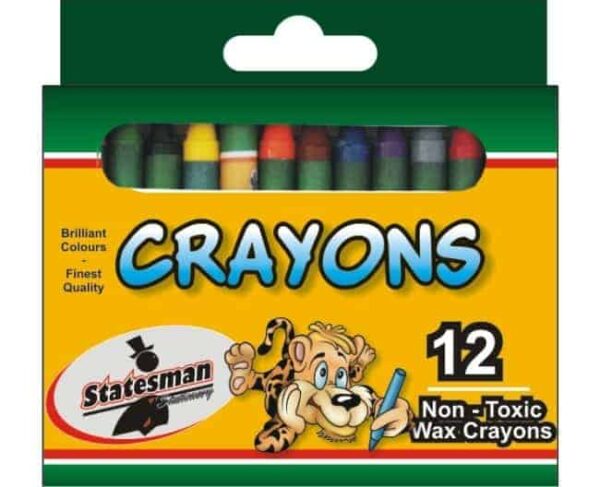 Crayons 12 Pack Standard - Park Avenue Stationers