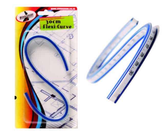 30cm Flexi Curve Rulers - Park Avenue Stationers