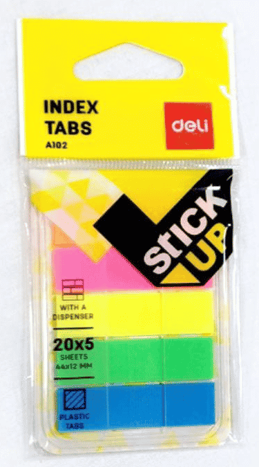 DELI A102 STICK UP 44X12 (20X5) - Park Avenue Stationers