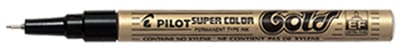 Pilot Super Colour Paint Marker Extra Fine Gold - Park Avenue Stationers