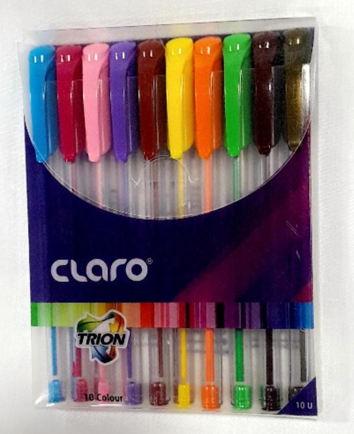 CLARO TRION CLEAR 1.0 PEN SET(10) - Park Avenue Stationers