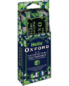 HELIX OXFORD Maths Set 10 Pc - GREEN - Park Avenue Stationers