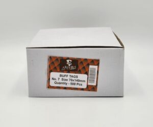 Buff Tags No#7 140x70 (500) *Dafrique* - Park Avenue Stationers
