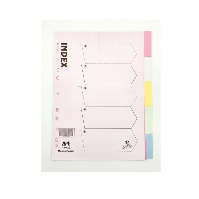 Dividers & Indices Archives - Park Avenue Stationers