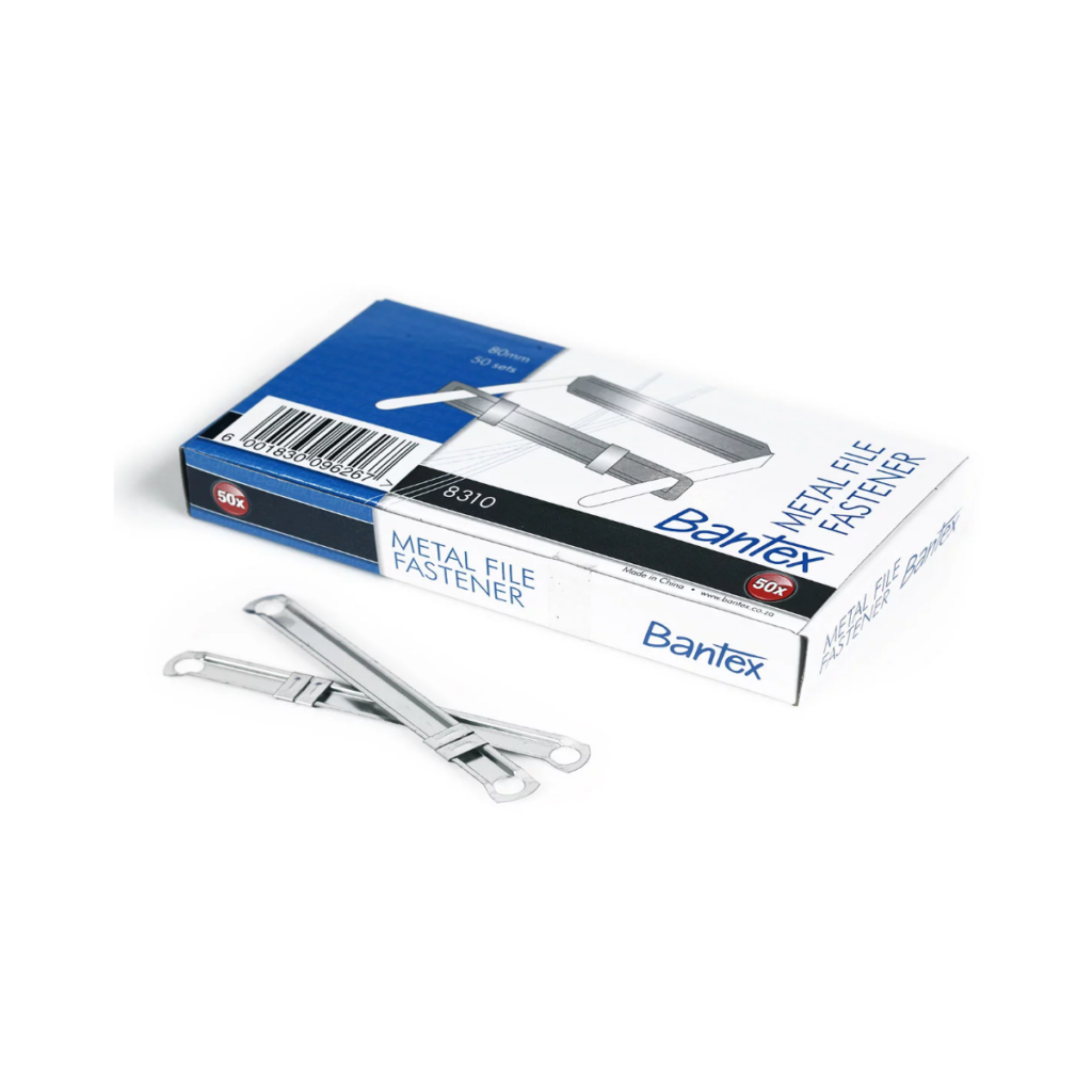 Bantex METAL FILE FASTENERS (50) - Park Avenue Stationers