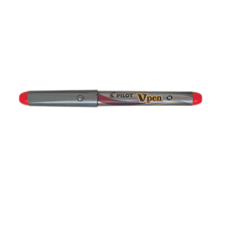Pilot V Pen Disposable Fountain Pen Red - Park Avenue Stationers