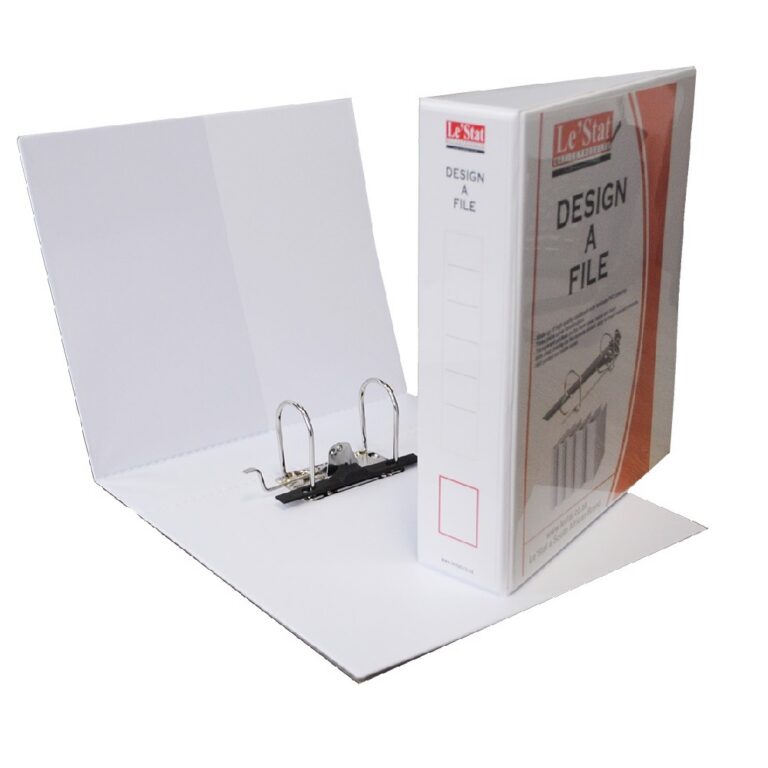 L'Stat A4 LA File + Overlay White Design a File - Park Avenue Stationers
