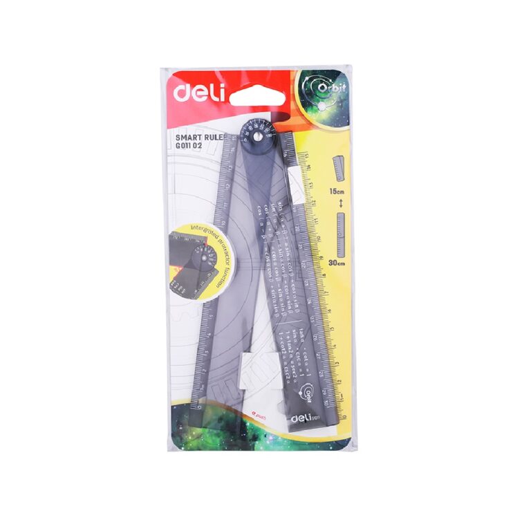 Deli Eg01102 Foldable Ruler 15Cm/30 - Park Avenue Stationers