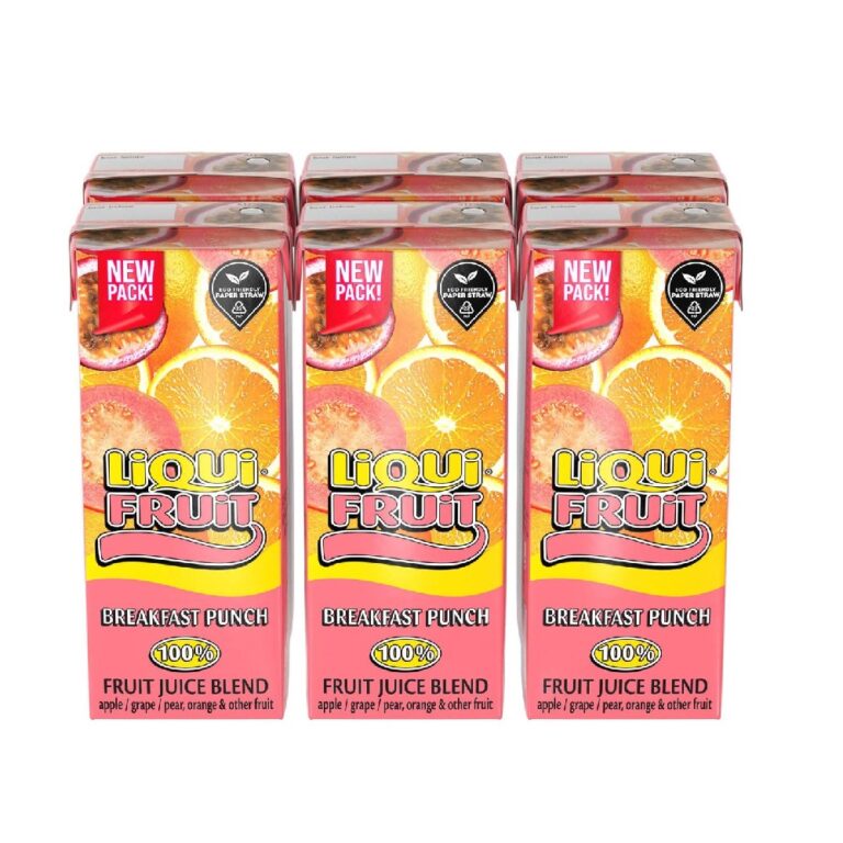 Liquifruit (Pk6)200Ml Breakfast Punch - Park Avenue Stationers
