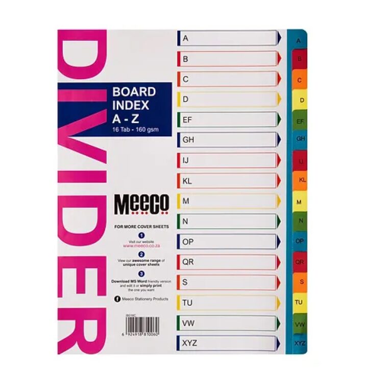 File Divider Archives - Park Avenue Stationers